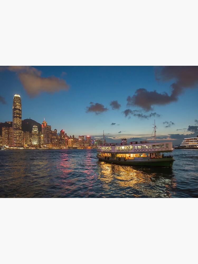 "Victoria Habour - ferry photo" Poster for Sale by starry-land | Redbubble