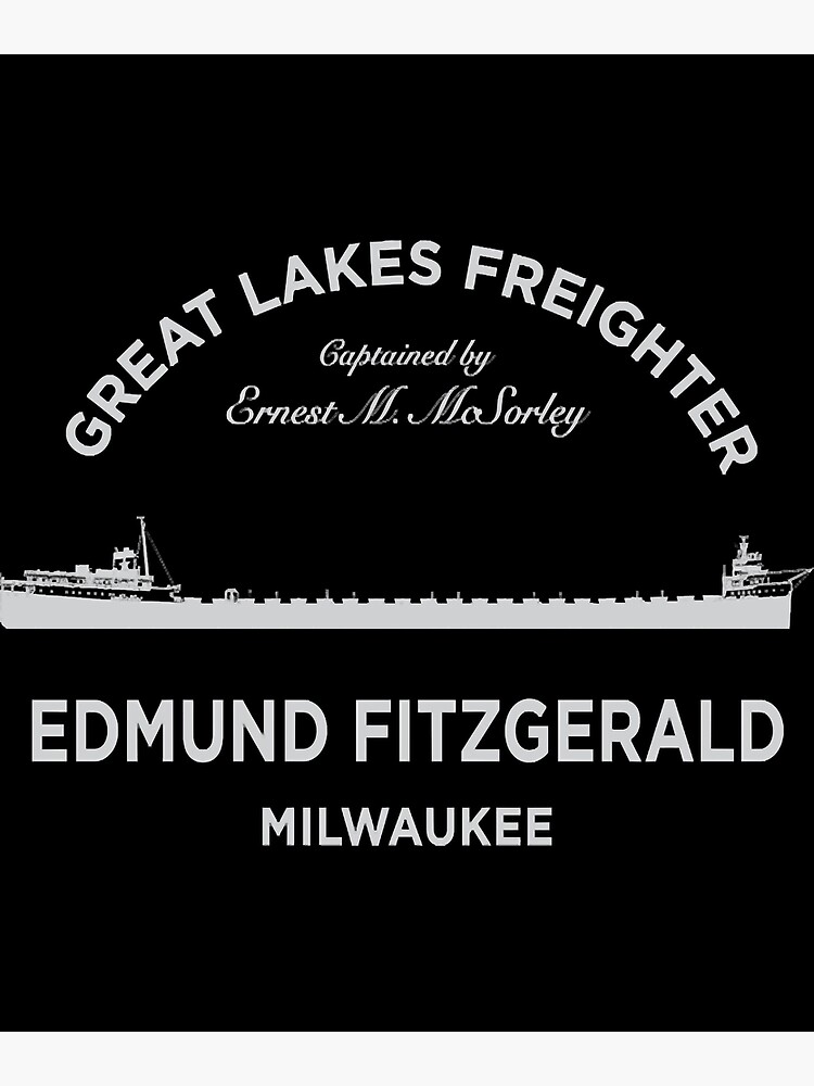 "Edmund Fitzgerald Crew" Poster for Sale by UnaTende | Redbubble