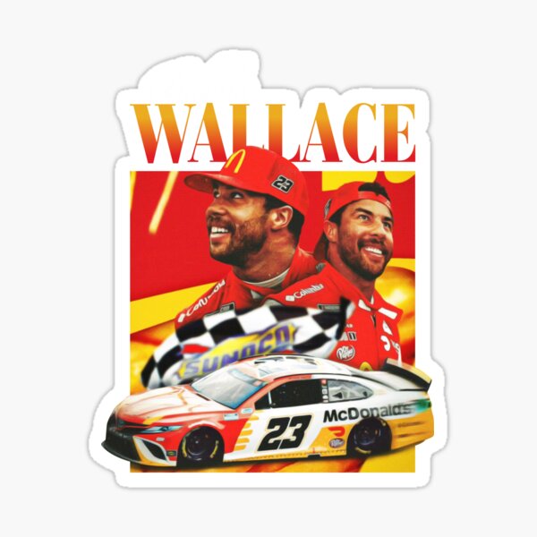 "BUBBA WALLACE RACER " Sticker by AstridBarton | Redbubble