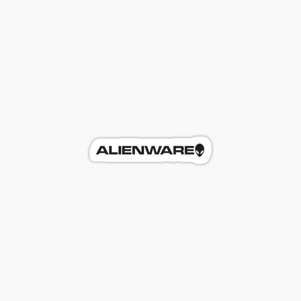 "Alienware logo essential t shirt" Sticker by TianaHenry | Redbubble