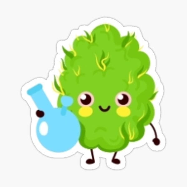 "Bud n bong" Sticker by Dripkomplex | Redbubble