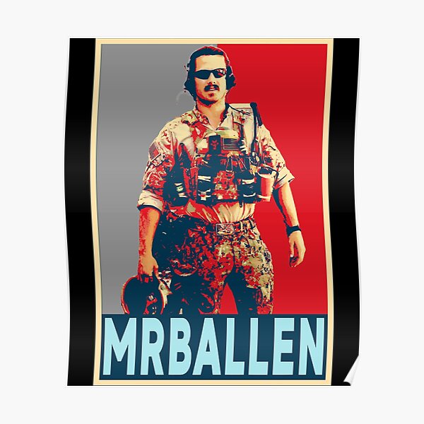 "Mrballen " Poster by NghiiTrann | Redbubble