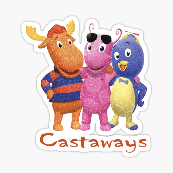 Pegatina «Atracción Aventuras asombrosas Náufragos interesantes Los ...