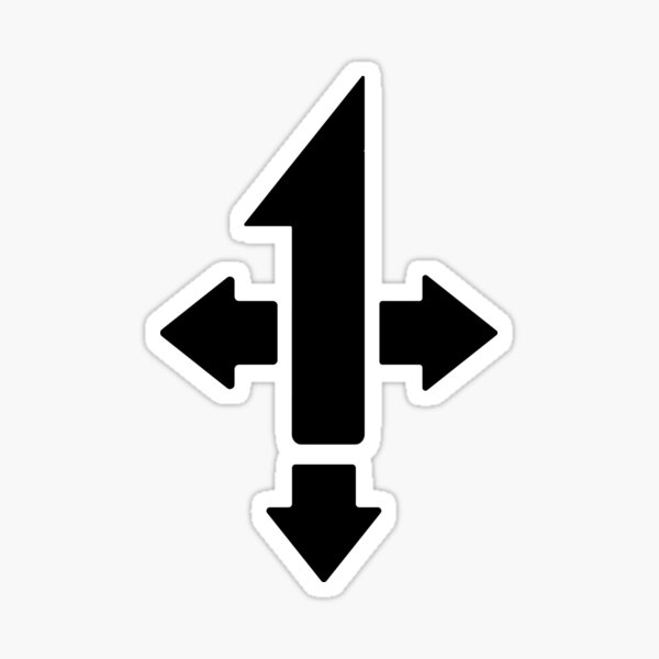 "Number 1 " Sticker by TheRCreator | Redbubble