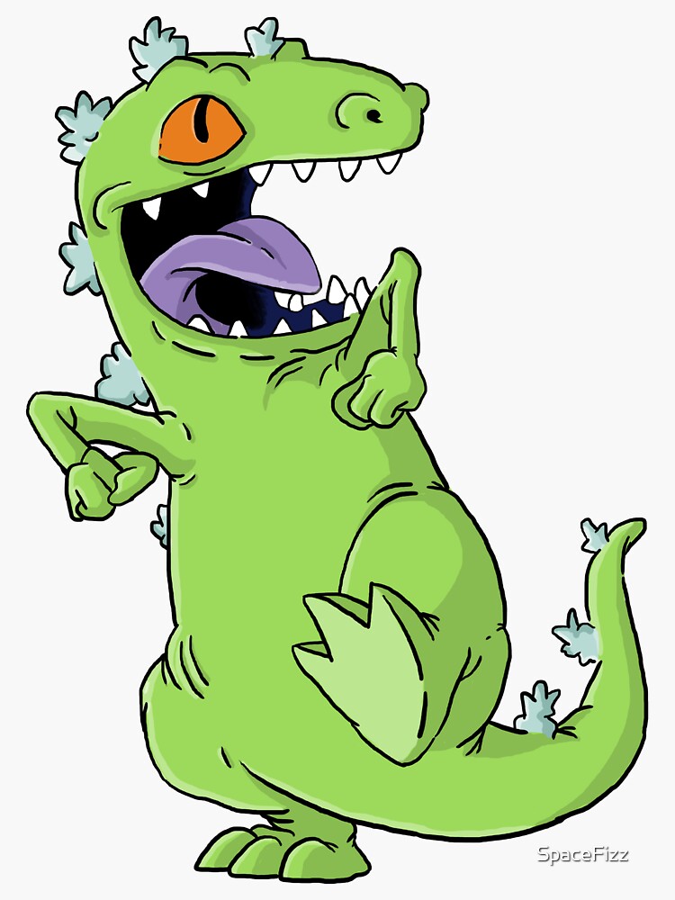 "Rugrats - Raptar" Sticker by SpaceFizz | Redbubble