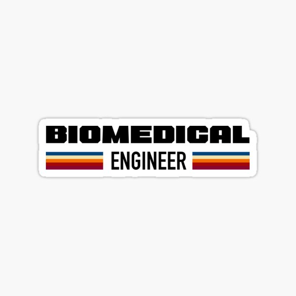 "Biomedical Engineering Vintage" Sticker by SKivinta | Redbubble