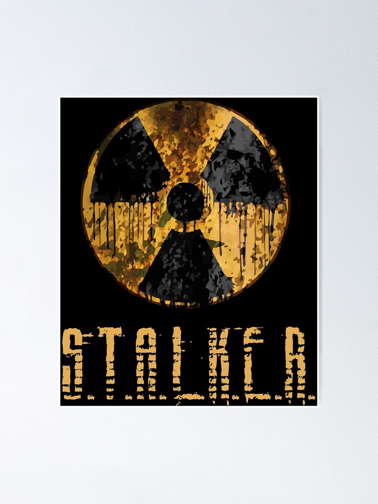 "Stalker Radiation Emblem" Poster for Sale by travelleatif | Redbubble