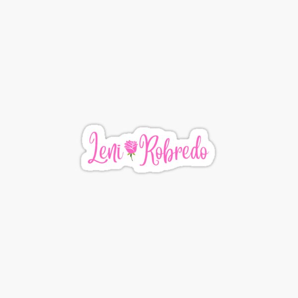 "Leni Robredo Pink Rose" Sticker for Sale by lmvlopez | Redbubble