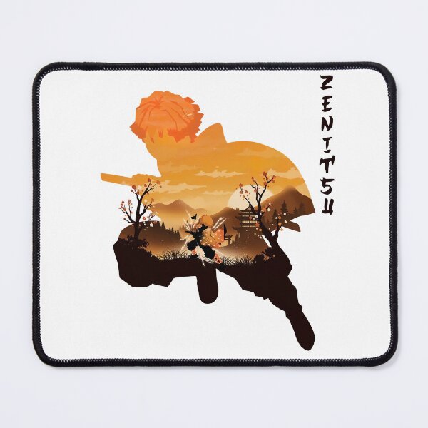 "Zenitsu Agatsuma Yellow Illustration - Demon Slayer : Kimetsu No Yaiba ...