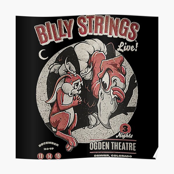 "Billy Strings" Poster for Sale by Hongpink999 | Redbubble
