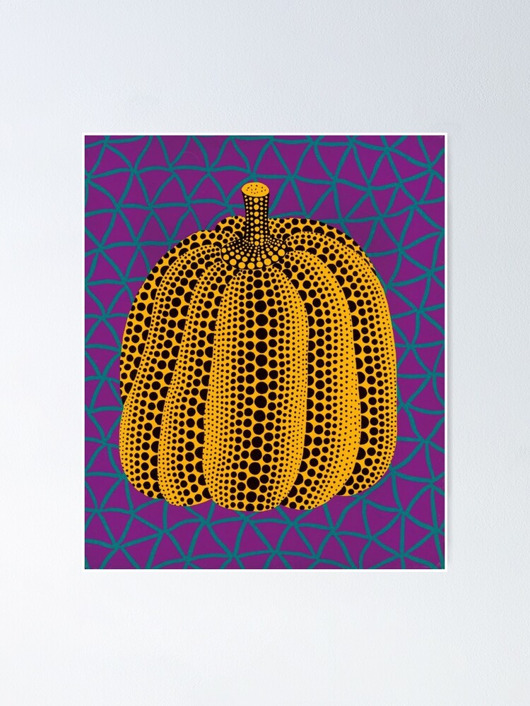 "Yayoi Kusama - Big Pumpkin" Poster for Sale by Roberthaw | Redbubble