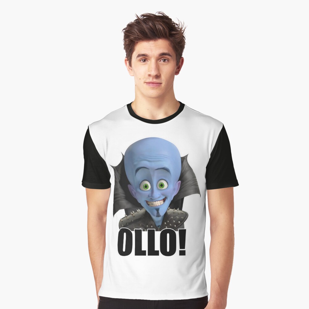 "Megamind Will Ferrell Ollo Hello " Sticker for Sale by MurphyKevin ...