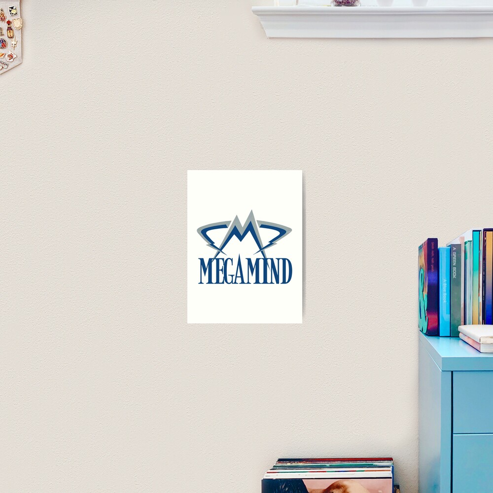 "Megamind logo " Art Print for Sale by MurphyKevin | Redbubble