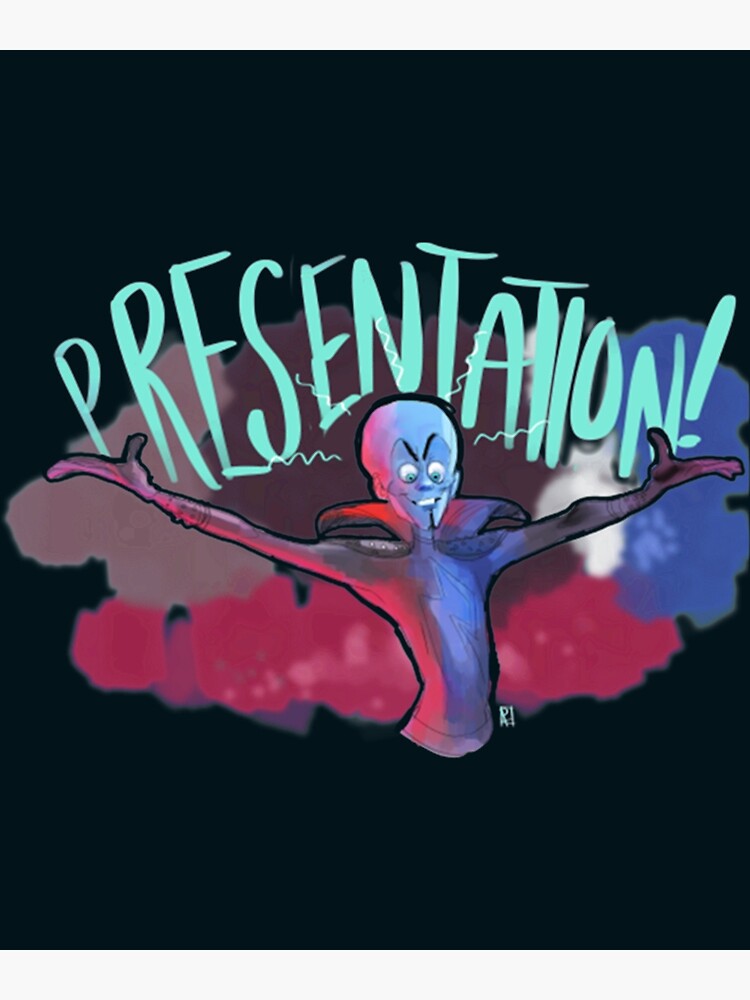 "PRESENTATION Megamind " Poster by MurphyKevin | Redbubble