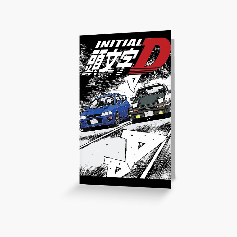 "Initial D - Mountain Drift Racing Tandem Takumi Fujiwara AE86 vs Bunta ...