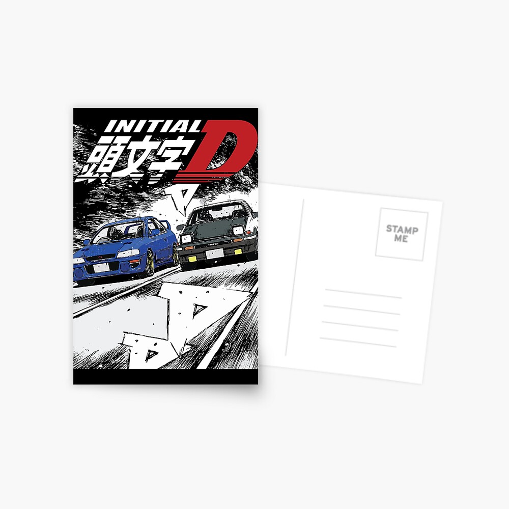 "Initial D - Mountain Drift Racing Tandem Takumi Fujiwara AE86 vs Bunta ...