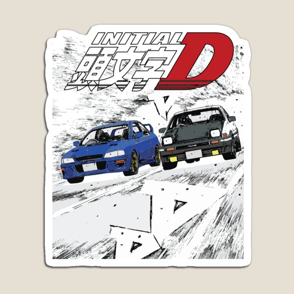 "Initial D - Mountain Drift Racing Tandem Takumi Fujiwara AE86 vs Bunta ...