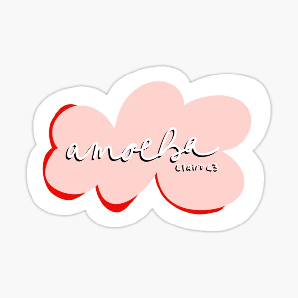 "amoeba by clairo" Sticker by mangoelephants | Redbubble