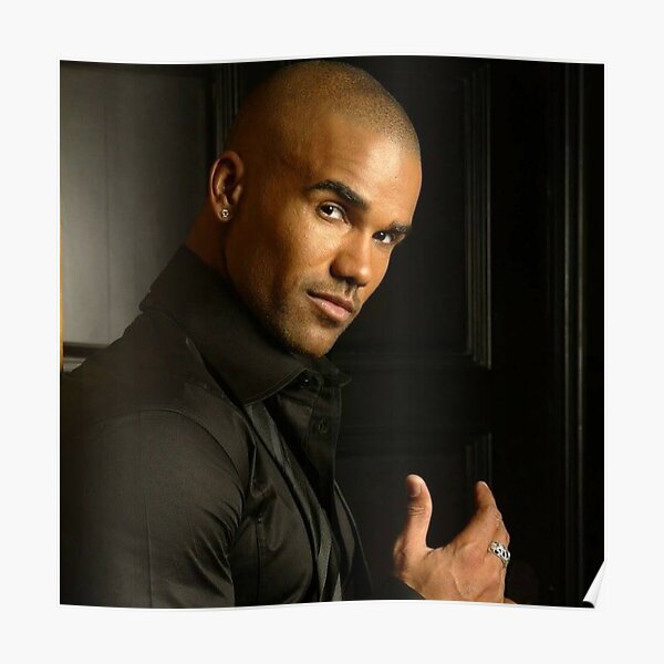 "shemar moore" Poster for Sale by nascares | Redbubble