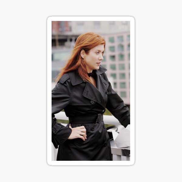 "Addison Montgomery on the Ferry Boat II" Sticker by catkoebsch | Redbubble