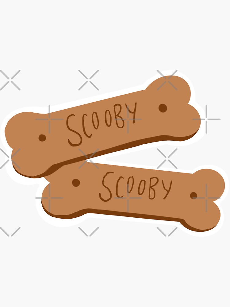 Pegatina «Aperitivos Scooby» de Bubblefruit | Redbubble