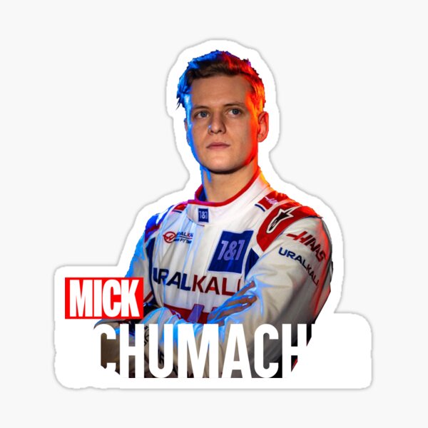 "Mick Schumacher" Sticker by lokielli | Redbubble