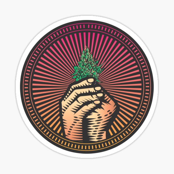 "Hand Made" Sticker for Sale by NateDonDD | Redbubble