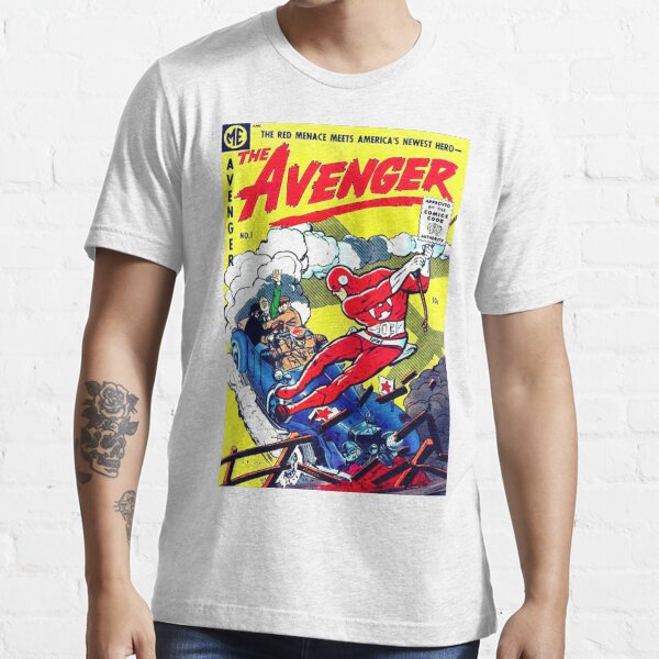 "Retro Rare Comic Book Cover Superhero" T-shirt by MaskedMarvel | Redbubble