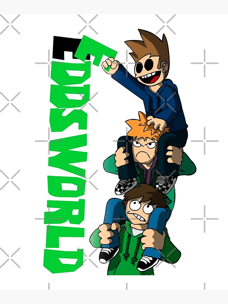 Lámina fotográfica «iCoup Little Boys Girls Kids Eddsworld Pirámide ...