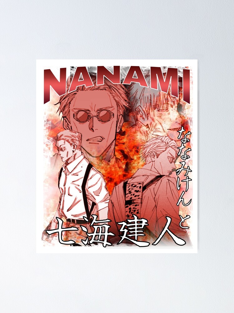 "Kento Nanami, Jujutsu Kaisen Anime, JJK Manga" Poster von ...