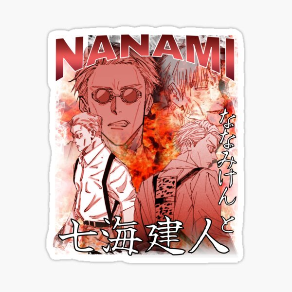 "Kento Nanami, Jujutsu Kaisen Anime, JJK Manga" Sticker by ...