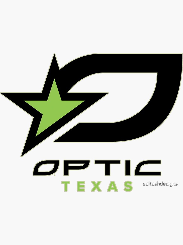 "OpTic Texas Merch" Sticker by saltashdesigns | Redbubble