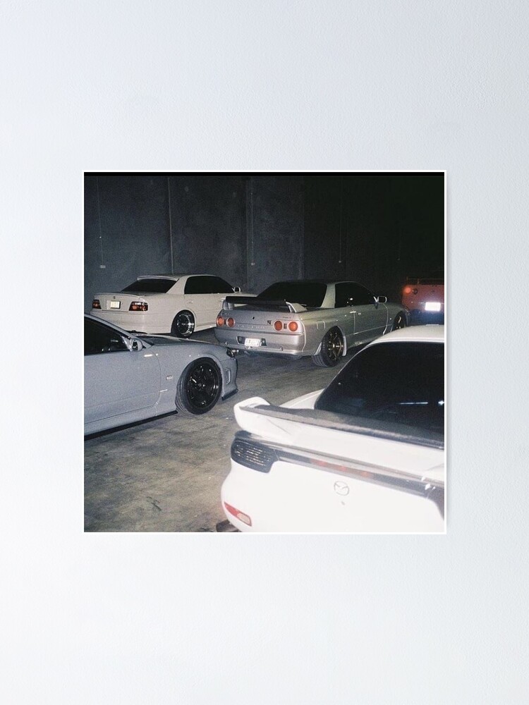 "JDM cars" Poster for Sale by jxnesy | Redbubble