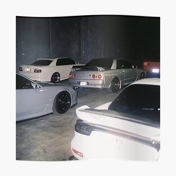 "JDM cars" Poster by jxnesy | Redbubble