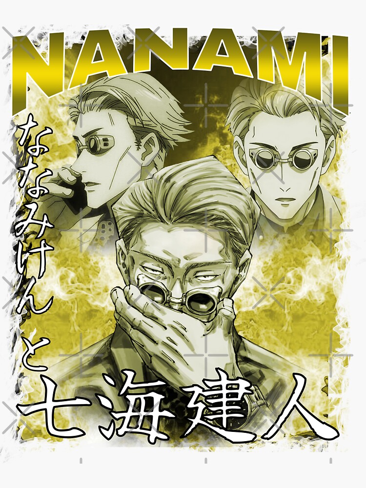"Kento Nanami, Jujutsu Kaisen Anime, JJK Manga" Sticker by ...