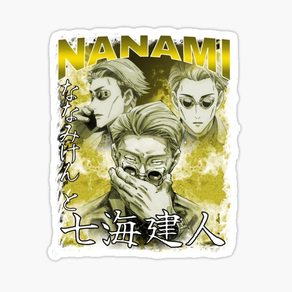 "Kento Nanami, Jujutsu Kaisen Anime, JJK Manga" Sticker by ...