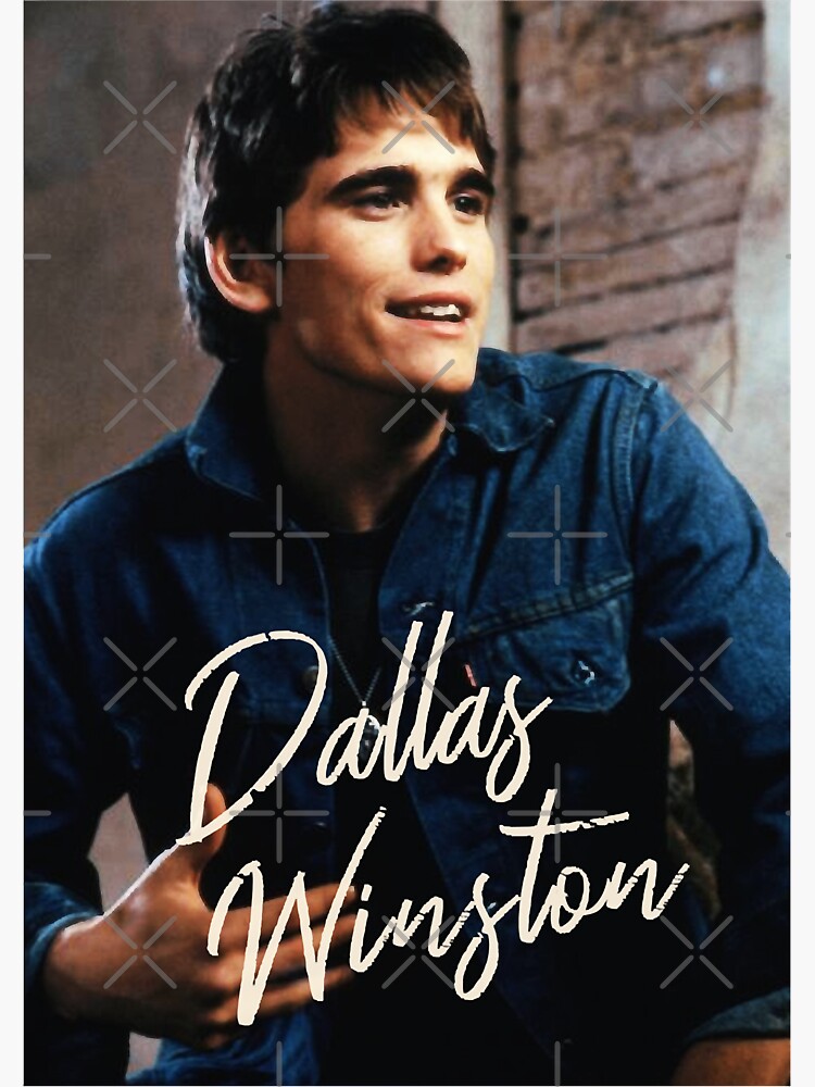"Day Gift For Dallas Winston The Outsiders 80S Movie Soft And Comfy Tee ...