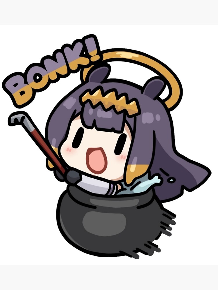 "Ina on her to give bonk " Poster for Sale by AszaAri | Redbubble