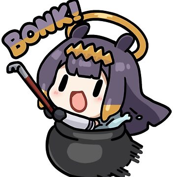 "Ina on her to give bonk " Poster for Sale by AszaAri | Redbubble