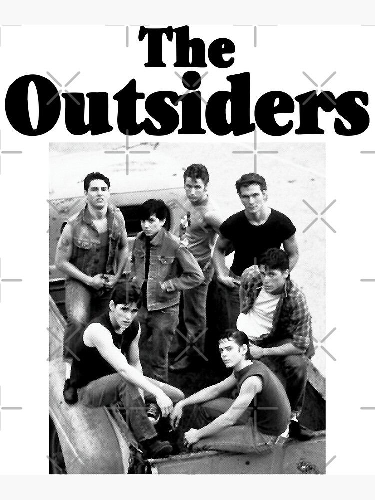 "Beautiful Model The Outsiders 80S 90S Style Clothing Movie" Poster for ...