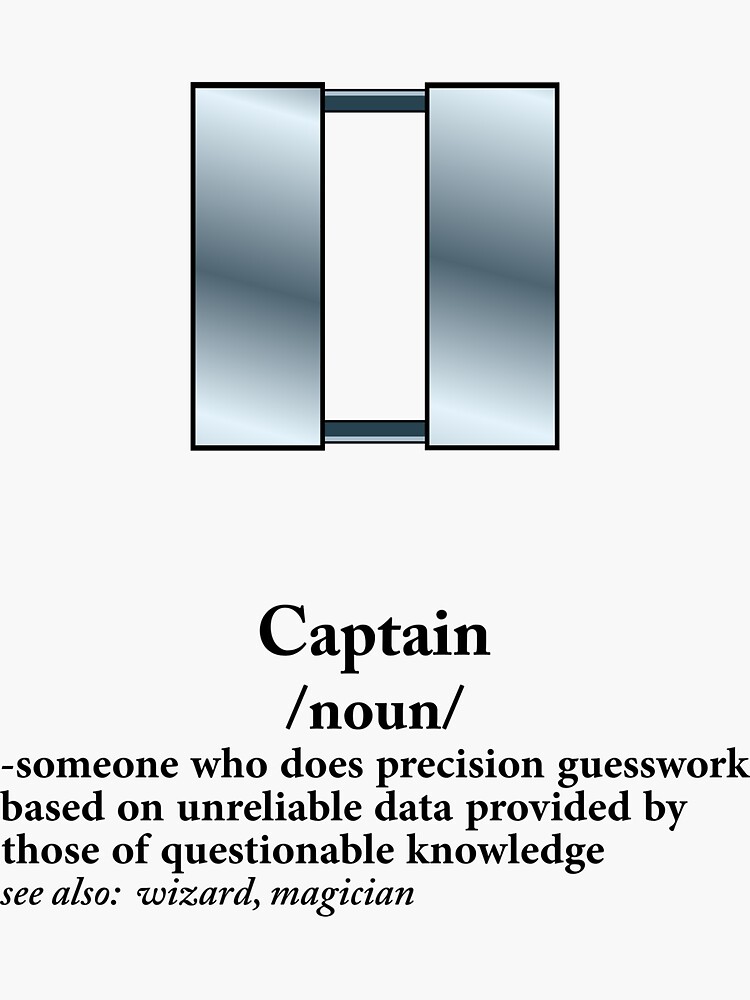 "US Army / Air Force Captain Definition Gift" Sticker by Bonzo61 ...