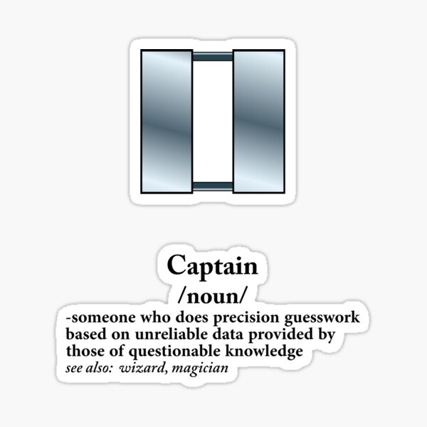 "US Army / Air Force Captain Definition Gift" Sticker by Bonzo61 ...
