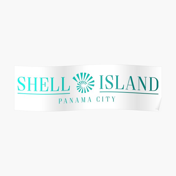 Póster «Isla Shell, Ciudad de Panamá Florida» de tomhillmeyer | Redbubble