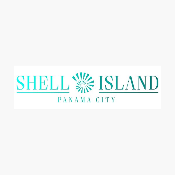 Lámina fotográfica «Isla Shell, Ciudad de Panamá Florida» de ...