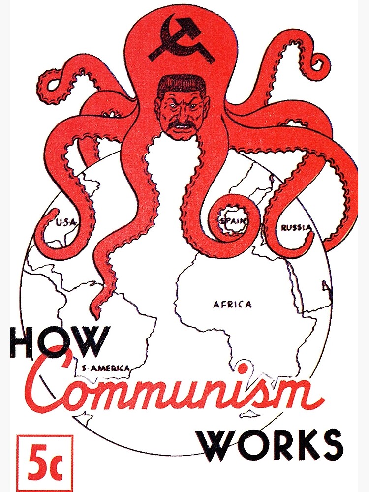Cuaderno de espiral «PROPAGANDA ANTI COMUNISTA» de Goosekaid | Redbubble