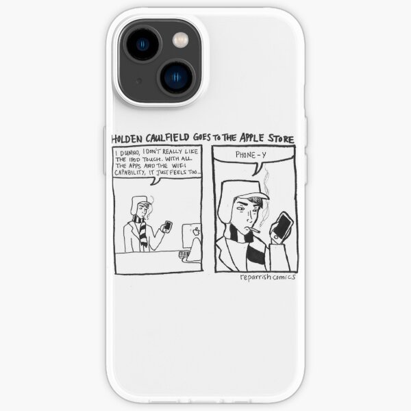 "Holden Caulfield Goes To The Apple Store" iPhone Case for Sale by ...