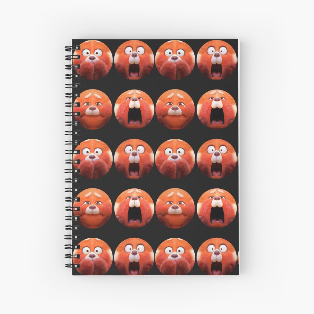 "Happiness red - very angry red - crying red - Turning red ,Turning red ...