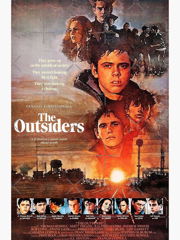 "Retro The Outsiders 1983 Available In Multiple Sizes And Colors" Sticker for Sale by ...
