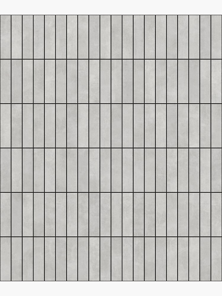 "Rectangular Grid Pattern - Grey" Sticker for Sale by Zoltan Ratko ...