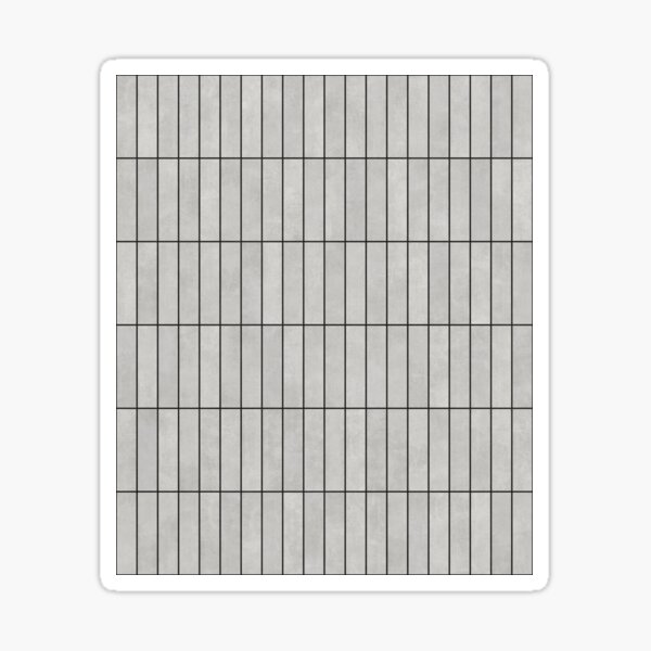 "Rectangular Grid Pattern - Grey" Sticker for Sale by Zoltan Ratko ...